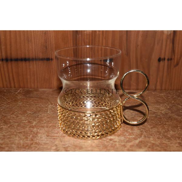 イッタラ（iittala）よりメタルのホルダーとグラスがセットになったツァイッカ（TSAIKKA）シリーズのクリア x ゴールドです。デザイナーはイッタラのシンボルロゴ（i）マークをデザインしたティモ・サルパネヴァ（Timo Sarpane...