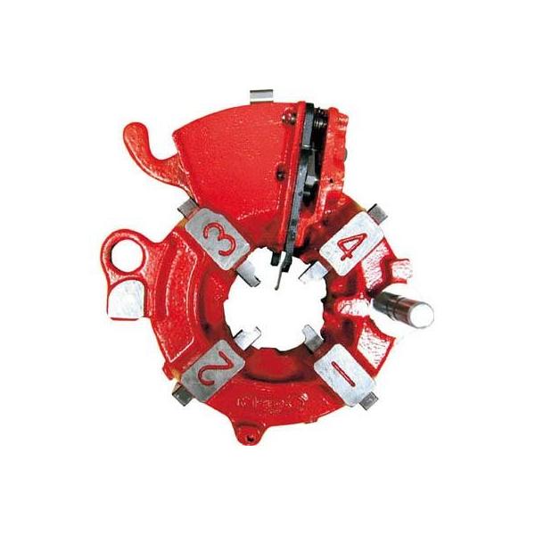 ■ねじ切り機用の刃を組み込むことにより、規定の管用テーパーおねじを加工する装置です。