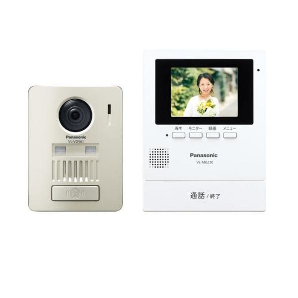 【発売日：2018年02月22日】■お使いの機器がチャイムもしくはインターホン、室内側の電源接続が、電源コード式もしくは乾電池式の場合に、ワイヤレステレビドアホン VL-SGZ30へ取り替えが可能■画角の広いレンズを採用した玄関子機と約3....