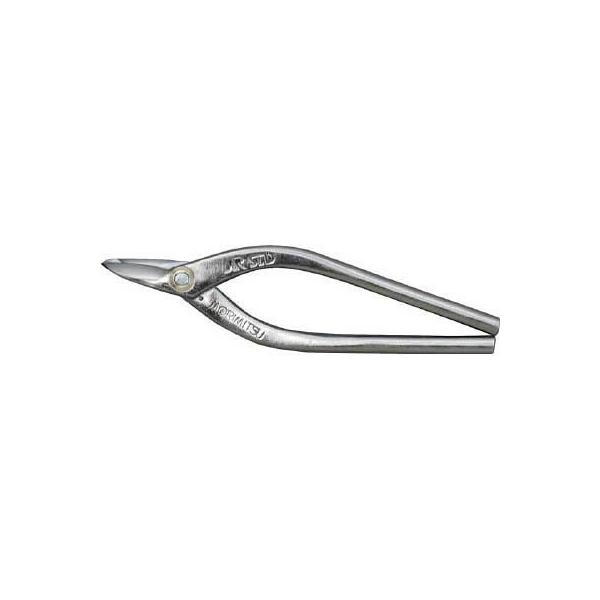 ■砂鉄系ハガネ日立安来SLD鋼を刃に使用しています。■表面はクロニッケルメッキ仕上げです。■本職用板金ハサミです。■丸穴開口など、きつい曲線切用です。■鉄板・銅板・ステンレス・ガルバリューム鋼板と幅広い板材の切断に対応しています。■砂鉄系ハ...