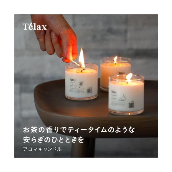 ※焙じ茶×サンダルウッドのキャンドル1個売りのページです■リラックス効果があると言われているお茶の香りをベースにした、天然素材のソイキャンドル「Telax アロマキャンドル」■日本人に馴染みのある「焙じ茶」に、フルーツやハーブの香料を掛け合...