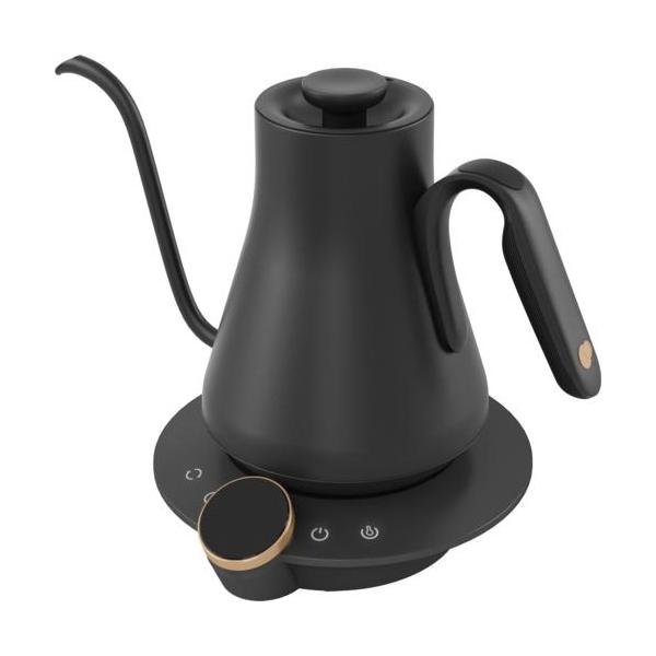 ■EPEIOS Drip Kettle(CP001)は「究極のドリップケトル」を目指してバリスタ監修のもと開発され、その思いどおりのハンドドリップが可能な注湯のコントロール性の良さや、コーヒーの仕上がりに直結する注湯温度を1℃単位で調整が可...