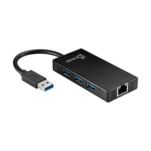 ■USB 3.0 to 3ポートUSB&amp;イーサーネット マルチハブギガビットイーサネットとUSB3.0ポートを3つ搭載したUSBマルチアダプターです。USB2.0の約10倍となる最大5Gbps(Super Speed：理論値)で転送...
