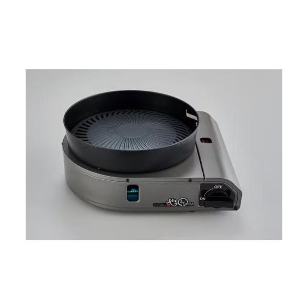 【発売日：2025年04月01日】■やきまるIIがリニューアルして進化! 本体は薄型化してスリムに。煙だけでなく気になる油はねも軽減!■水皿のフチを高くしガードの役割をもたせ、煙だけでなく、気になる本体やテーブ ルへの油はねを軽減!■プレー...