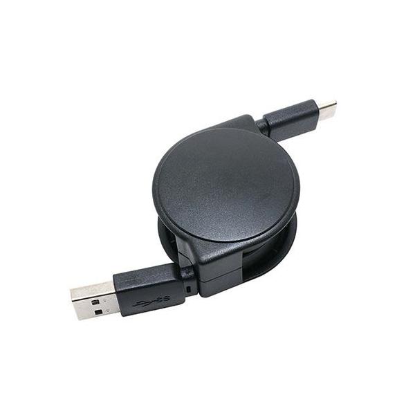 【発売日：2023年01月20日】■USB A搭載PCに超高速データ転送が可能■通信・充電両対応■収納・持ち運びに便利な巻取り式
