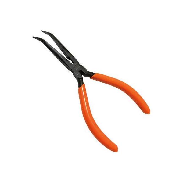 ■先端まで細く仕上げ、グリップは手のひらサイズでコンパクトなため、狭い部分での配線、折り曲げ加工、切断作業に最適です。■くわえ部はギザなしのため、つかんだものを傷つけません。