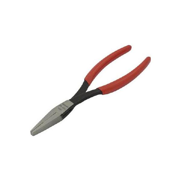 ■先端はクロス目のギザ付で軽い力で強くつかめます。強靭で軽量です。