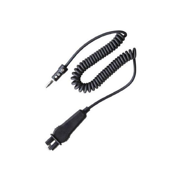 ■長寿命なLEDを採用し、車の電圧の有無を容易に試験できます。■大型ワニ口クリップ付です。■電子素子に影響をおよぼさないので、電子回路機器搭載の車に最適です。