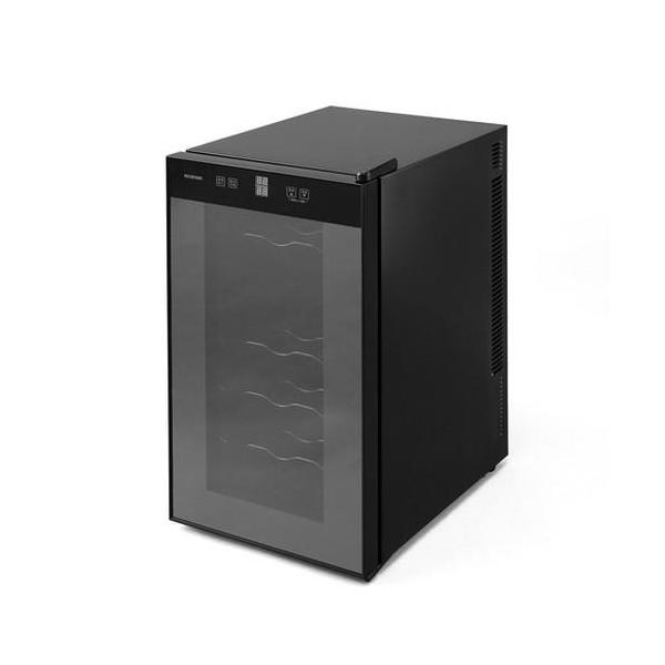 【発売日：2019年07月26日】■8〜18℃で温度設定ができるので、ワインの種類に合わせて適温に調節できます■振動が少なく静音のペルチェ式なので、寝室に置いても音が気になりません■振動が少ないので、ワインの劣化を防ぐ事ができます