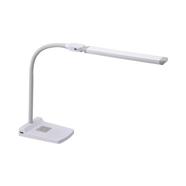 【発売日：2021年11月17日】■3段階調光機能付き■USB充電機能付き(1.0A)■スマホスタンド付き■横向きにもできる回転式セード■全光束約550ルーメン