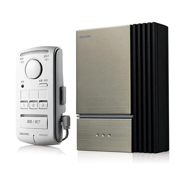 【発売日：2021年01月04日】■ワイヤレスインターホン室内機(親)と玄関子機のセット品です■配線工事不要で設置してすぐに使用できます■通信はDECT準拠方式です■通話可能距離は見通しで最大100mです■室内機(親)はシンプル操作のため高...