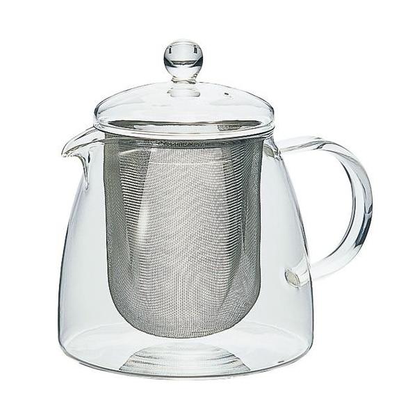 ■耐熱ガラス製なので熱湯でも安心してお使いいただけます ■茶こしを外せば電子レンジでの温め直しもできます ■実用容量700ml