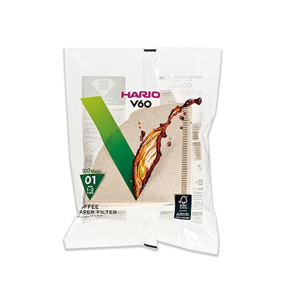 【発売日：2013年03月01日】■V60透過ドリッパー01サイズに対応した円すい形ペーパーフィルターです ■ブラウンタイプ 100枚入り