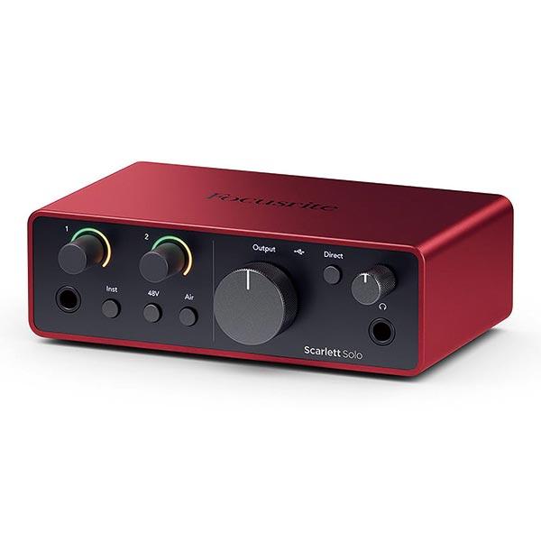 オーディオインターフェイスの世界的ベストセラーモデルがさらに大きく前進。Scarlett 4th Genは、同価格帯のどのオーディオインターフェイスよりも優れたオーディオスペック、クリエイティブな音楽制作機能、シンプルな操作にエレガントで美...