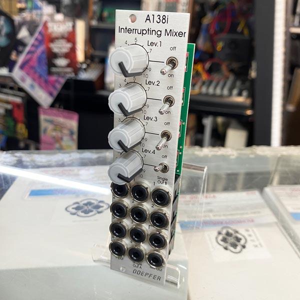 付属品なし発送目安1〜3営業日以内保証期間1ヶ月商品説明A-138i Interrupting Mixer はスリムサイズのインタラプティング機能付き4チャンネル・ミキサー・モジュールです。わずか 6HP のサイズにミュート・スイッチ付きの...