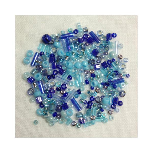 当店でキット作成に使ったビーズの半端や糸切れとなったビーズ、廃盤となったものなどを色別に分類してミックスした商品です。丸小、丸大、特小ビーズの割合が多いですが、竹、六角、特大ビーズ、デリカビーズなども含まれます。その時々により画像とは異なる...