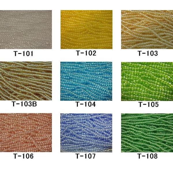 全体的に丸みを帯びたビーズです。針やワイヤー、テグスなどを通しやすくするため穴はやや大きめになっています。ビーズ手芸では丸大ビーズと並んで最もポピュラーに使用されておりカラーバリエーションも豊富です。《サイズ》外径約2mm、長さ約1.5mm...