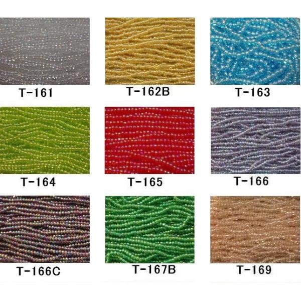 シードビーズの中で最も小さく繊細な作品作りに向いています。衣類への縫いつけなど小さい分、浮き出た感じがせず自然に細かいモチーフを描く事ができます。《サイズ》外径約1.5mm、長さ約1.0mm《内容量》約1m（約960粒）《スキ》無色透明、ま...