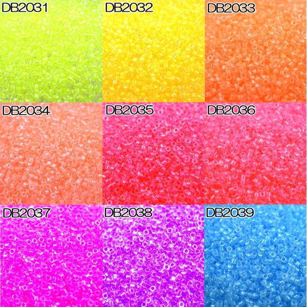 ビーズ織りやビーズステッチに最適なMIYUKI社製「デリカビーズ」です。綺麗なシリンダー型の整ったデリカビーズは、ビーズ織りやステッチなど、芸術的で美しい作品が作れます。＜サイズ＞直径：1.60mm、長さ：1.30mm、穴径：0.80から0...