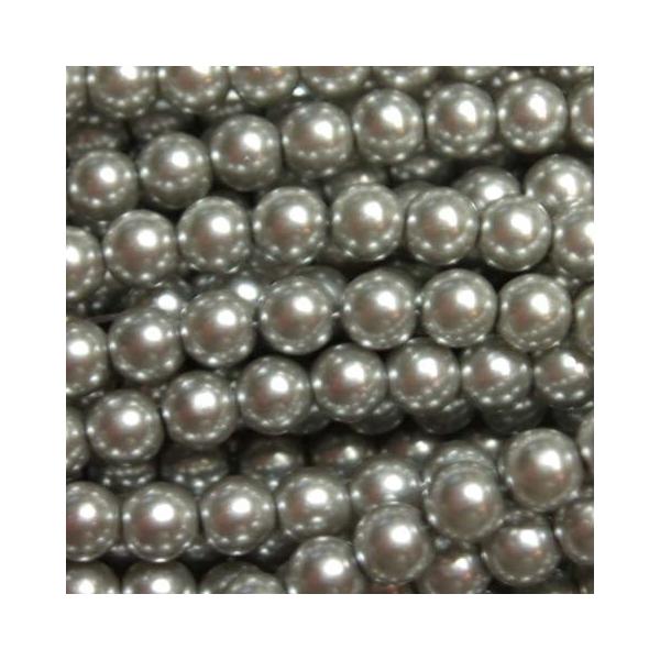 MIYUKI製パールビーズです。一般的に販売されているMIYUKIパールはメーカーパッケージ袋に入っていますが、こちらの商品はパック前の状態のものを業務用・加工用向けとして束で仕入れたもので(※画像2枚目)、針金に通った状態となります。画像...