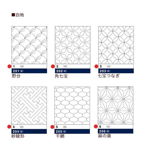 刺しやすい白色の晒し木綿です。図案はプリント済みで刺し順も入っているのでわかりやすくなっています。出来上がりサイズ：縦約33cm×横33cm←写真をクリックすると拡大画像になります。同じ図案で布地が藍色のものは＊こちらの商品は、お届けに1週...