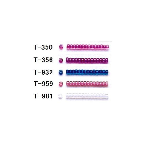 全体的に丸みを帯びたビーズです。ビーズ手芸では最もポピュラーに使用されておりカラーバリエーションも豊富です。《サイズ》丸小：外径約2mm、長さ約1.5mm丸大：外径約3mm、長さ約2.0mm《内容量》約7g（丸小：約670粒、丸大：約250...