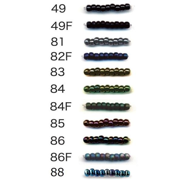 《Takumi LHビーズ》TOHO Takumiビーズとは従来のTOHO シードビーズと外径は同じで穴径が約15%程大きなビーズです。《サイズ》丸小：外径約2.2mm丸中：外径約2.6mm《内容量》約6.5g（丸小：約800粒、丸中・約4...