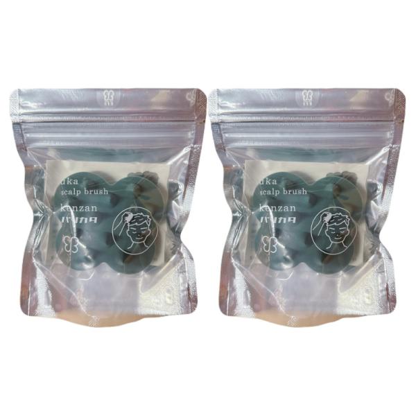 ウカ スカルプブラシ ケンザン バリカタ ダークグリーンサロンでシャンプーしてもらった後のような爽快感をご自宅で。滑りづらく持ちやすい。小さなボディにたくさんのこだわりを備えた優れものです。シリコン製の頭皮用ブラシ。頭皮クレンジングやシャン...