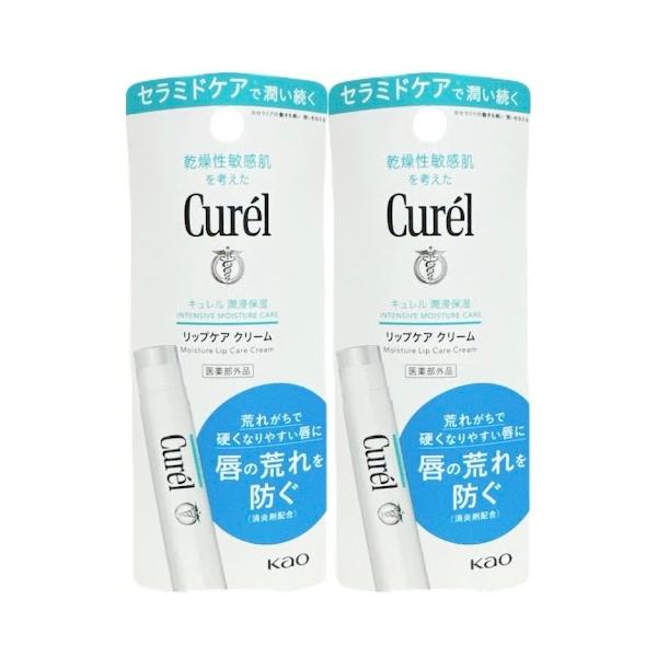 キュレル リップケアクリーム 4.2g荒れて硬くなりがちな唇に。『セラミドケア＊ 』で潤い続く。密着コート処方。唇内部の潤いをしっかり閉じこめながら、ぴったり密着し続けます。潤い成分（セラミド機能成分※ ）が唇の角層に浸透し、乾燥などの外部...