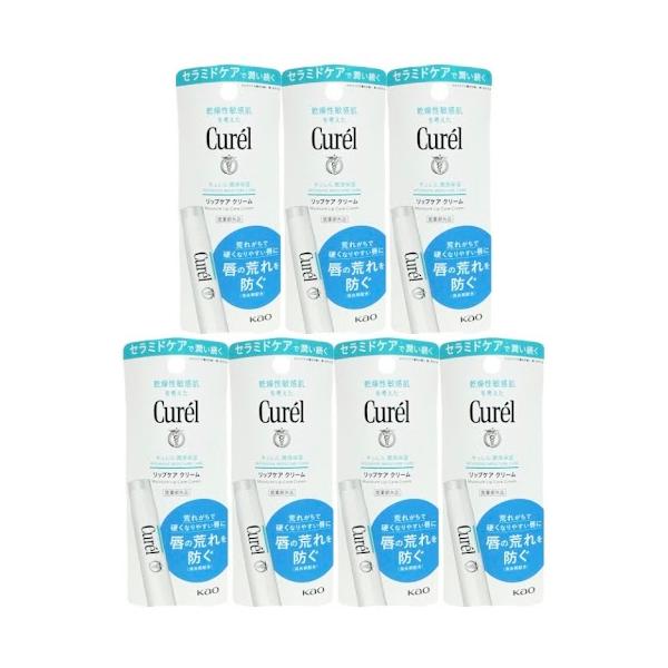 キュレル リップケアクリーム 4.2g荒れて硬くなりがちな唇に。『セラミドケア＊ 』で潤い続く。密着コート処方。唇内部の潤いをしっかり閉じこめながら、ぴったり密着し続けます。潤い成分（セラミド機能成分※ ）が唇の角層に浸透し、乾燥などの外部...