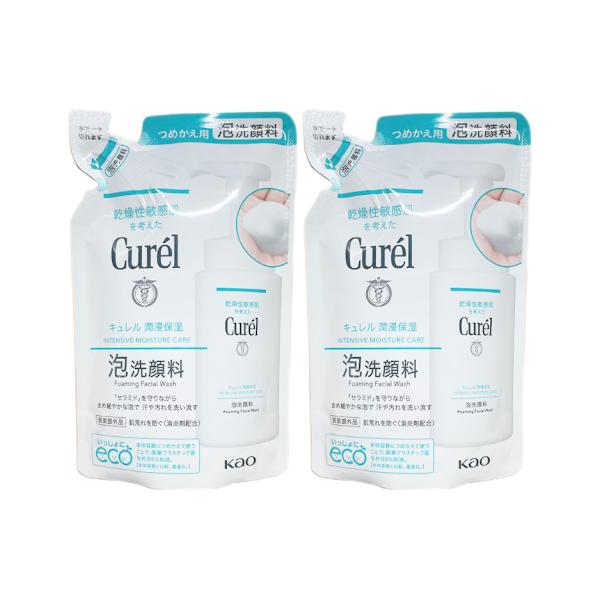 キュレル 泡洗顔料 つめかえ用 130ml 花王 詰め替え●毎日の洗顔によって流れ出てしまいがちな、肌の必須成分「セラミド」を守って洗います。大切な潤いは奪わず、肌荒れの原因ともなる汗や汚れはすっきり洗い流します。●顔全体にすーっとゆきわた...