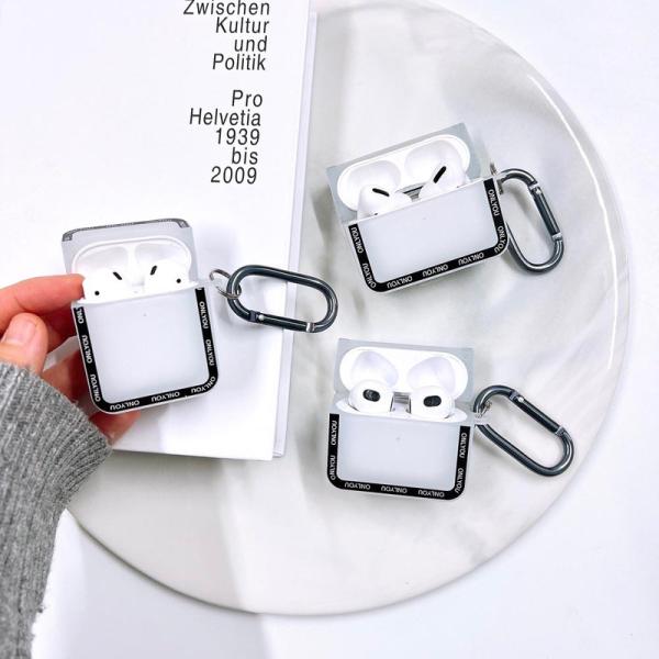 ケース本体素材：TPU対応機種：AirPods(第1/2世代)　AirPodspro(第1/2世代)　AirPods(第3世代)【セット品】ケース・巾着ポーチ・蓋外れ防止シール・カラビナフック・チャーム※商品画像はお客様のディスプレイ環境、...