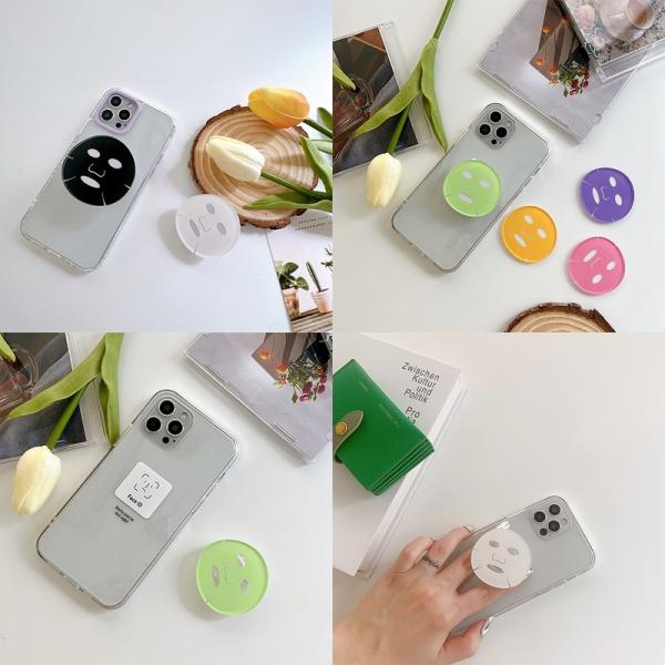 素材：アクリル※iPhoneケース/携帯ケースに貼り付けて使うスマホグリップです。※グリップトックのみの販売となり、ケースの付属はございません。※海外輸入品の為、細かいキズ・汚れがある場合がございます。関連ワードiPhoneケース アイフォ...