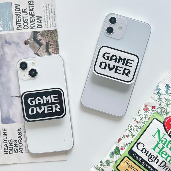モチーフ素材：アクリル樹脂※iPhoneケース/携帯ケースに貼り付けて使うスマホグリップです。※スマホグリップのみの販売となり、ケースの付属はございません。※海外輸入品の為、細かいキズ・汚れがある場合がございます。※商品画像はお客様のディス...