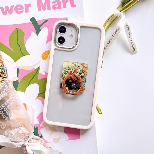 モチーフ素材：アクリル樹脂・合金モチーフサイズ：縦約4cm×横約3.5cm※iPhoneケース/携帯ケースに貼り付けて使うスマホリングです。※スマホリングのみの販売となり、ケースの付属はございません。※海外輸入品の為、細かいキズ・汚れがある...