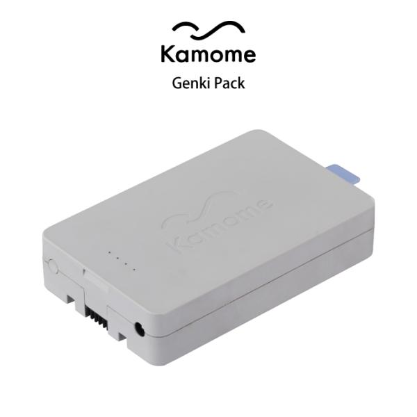 ■商品名：Kamome カモメ バッテリー Genki Pack■ポイント：Kamomefan mini専用バッテリー■スペック電源コード/0.7m電源/DC24V切り忘れ防止機能/有り※無負荷状態30sで出力停止充電池容量/1800ｍAh...