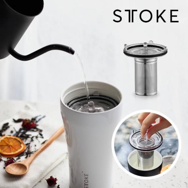 ■商品名：STTOKE ストーク ティーインフューザー■ポイント：お気に入りの茶葉を入れて、お湯を注ぐだけ。外出先でも新鮮なティーを楽しむことができます。■商品詳細：精密設計でクリアな一杯を実現各穴は 0.03mm という精密な大きさで設計...