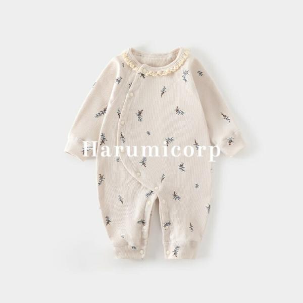 ベビー ロンパース 長袖 男の子 女の子 新生児 赤ちゃん ベビー服 秋冬 ベビーロンパース 綿 長袖ロンパース スナップボタン 子供服 部屋着 ルームウェア パジャマ 冬用 出産祝い ギフト コットン プレゼント 52cm 59cm 66...