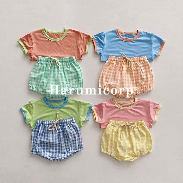ベビー服 セットアップ 女の子 男の子 ジャージ 上下セット キッズ 韓国こども服 tシャツ 半袖 ショートパンツ おしゃれ 可愛い 赤ちゃん 新生児 ルームウェア 部屋着 夏 パジャマ 誕生日 出産お祝い プレゼント 入園 入学 保育園 ...