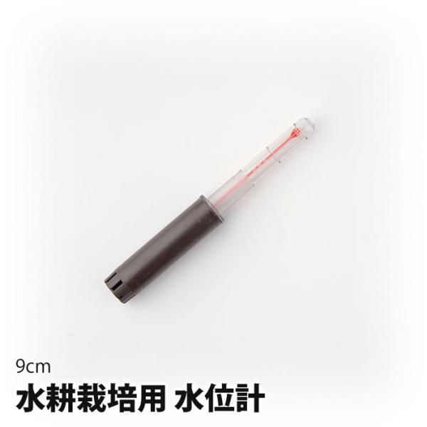 ハイドロカルチャー 水位計 9cmΦ1.8×H14.5cmプラスチック水やりのタイミングがいまいち分からないという方にオススメ。 浮きの原理で赤い針が上下し、外から見えない器内部の水量がわかります。 インナーポットにセットしたり、植物と一緒...