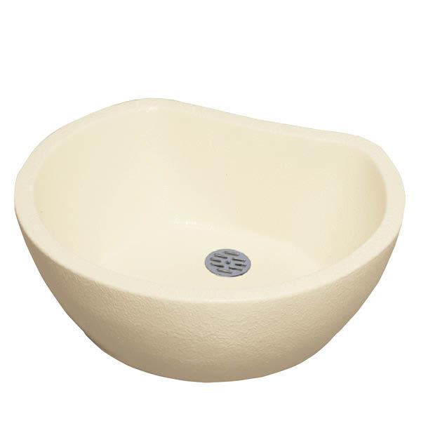 ■サイズ:幅450.00x奥行400.00x高さ150.00mm■重量:10.00kg■材質:GRC(ガラス繊維強化セメント)■付属品目皿ゴム栓