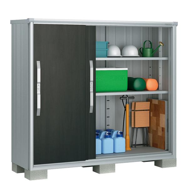 ■サイズ:間口1800x高さ1613x奥行650mm■重量:109.5kg■床面積:1.17平方メートル■坪数:0.35坪■必要ブロック数:6個■梱包数:6梱包■付属品棚板 1806-L型 4枚アンカープレート転倒防止金具