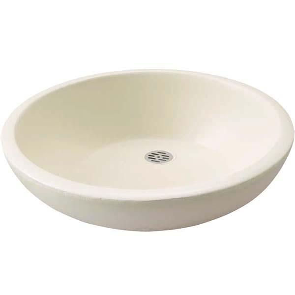 ■サイズ(mm)Φ480×H130■重量(kg)8■材質GRC(ガラス繊維強化セメント)アクリルウレタン樹脂塗装■付属ゴム栓・排水用目皿※樹脂製の排水口がついています。