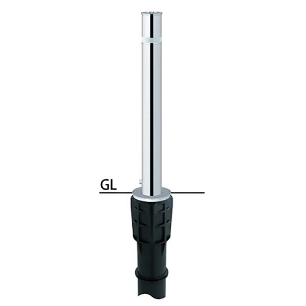 ■サイズ:高さ690mm■直径:76.3mm■重量:5.6kg■材質:ステンレス