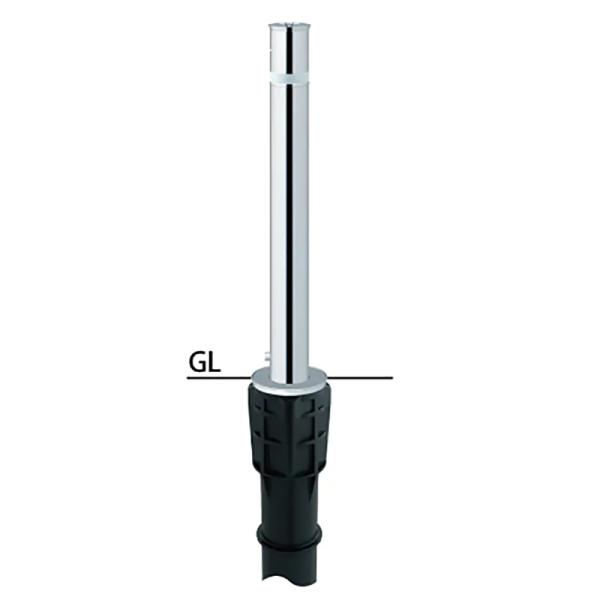 ■サイズ:高さ690mm■直径:76.3mm■重量:5.6kg■材質:ステンレス