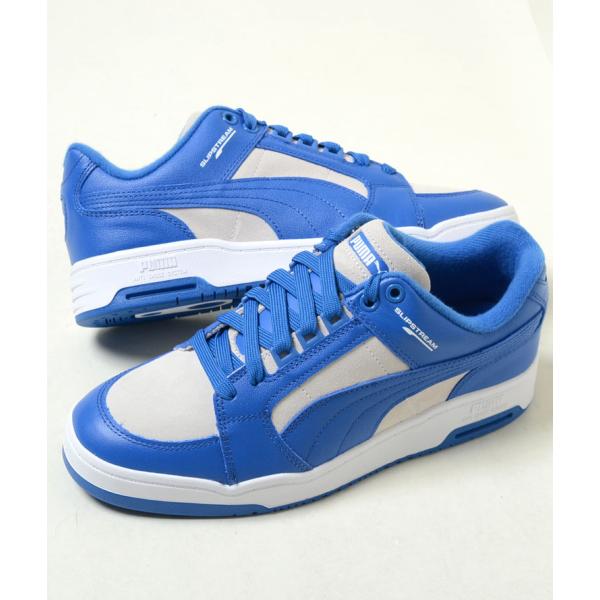 ■商品説明PUMA SLIPSTREAM LO RETRO TEAMSバスケットボールシューズ、スリップストリーム。安定性、クッション性の高さからコートでもストリートでも人気の1足です。■カラーブルー×グレー■サイズ25.5cm 26cm ...