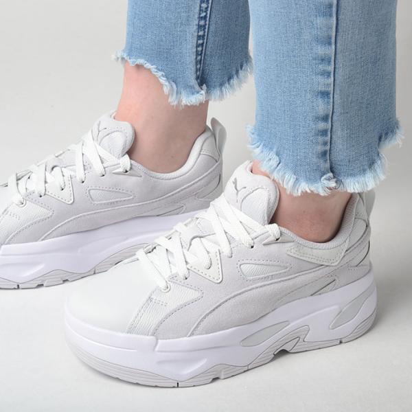 ■商品説明PUMA BLSTR MIX WNS プーマ ブラスター ミックス ウィメンズ レディース スニーカー シューズ 靴 カジュアル お出かけ おしゃれ 普段履き 厚底厚底ボリューミーでおしゃれを楽しめるシューズです。■カラーグレー■...