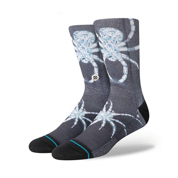 ■商品説明STANCE FRIGID Socks スタンス フリジド ソックス アーティストのサラ・ラビンとのコラボレーションモデルです。伸縮性のあるリブがふくらはぎを包み込み、きつ過ぎずゆるくない極上のフィット感を生み出します。トラブルの...
