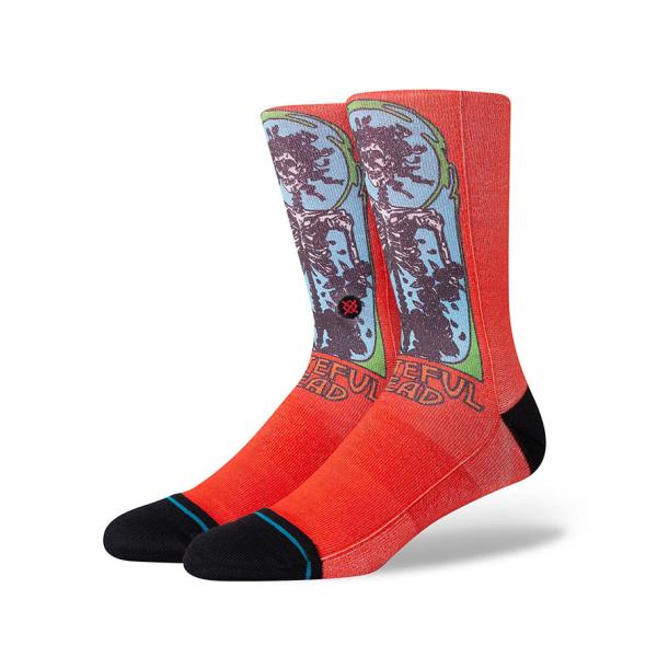 ■商品説明カリフォルニア、サンクレメンテのソックスブランドSTANCE。伸縮性のあるリブがふくらはぎを包み込み、きつ過ぎずゆるくない極上のフィット感を生み出します。トラブルの多いつま先やかかと部分はクッション性もあるパイル仕様で仕上げ、優れ...