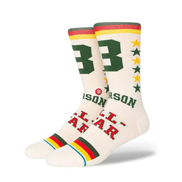 ■商品説明カリフォルニア、サンクレメンテのソックスブランドSTANCE。NBA史上最も偉大なボールハンドラーの1人であり、最も影響力のある選手の1人である元プロバスケットボール選手アレン・アイバーソン。永久欠番となった76ers時代の背番号...